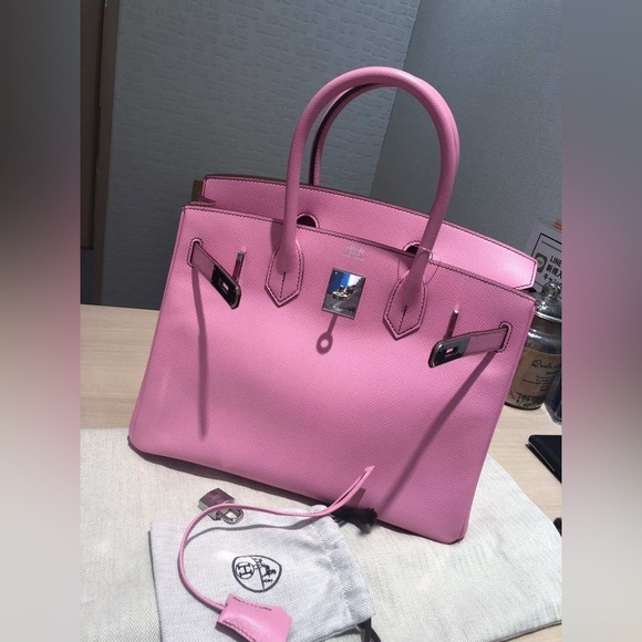 Hermes | Bags | Hermes Birkin 3p 5p Pink Epsom Color | Poshmark